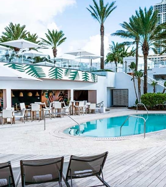 Miami Beach Restaurants and Bars | Eden Roc Hotel Miami Beach
